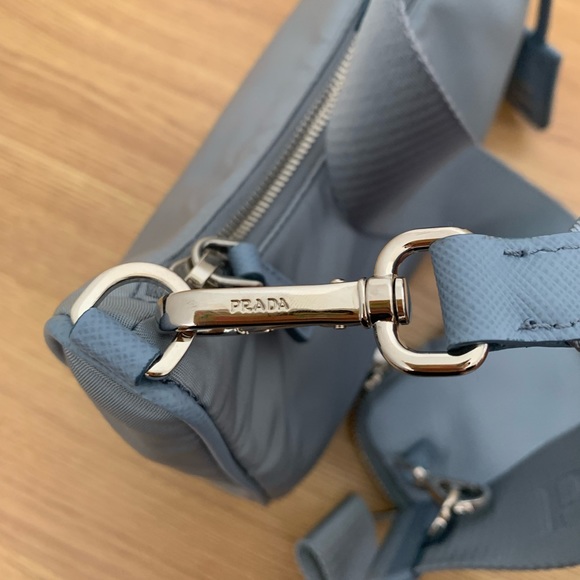 Prada | Bags | Prada Reedition 205 Renylon Bag Light Blue | Poshmark
